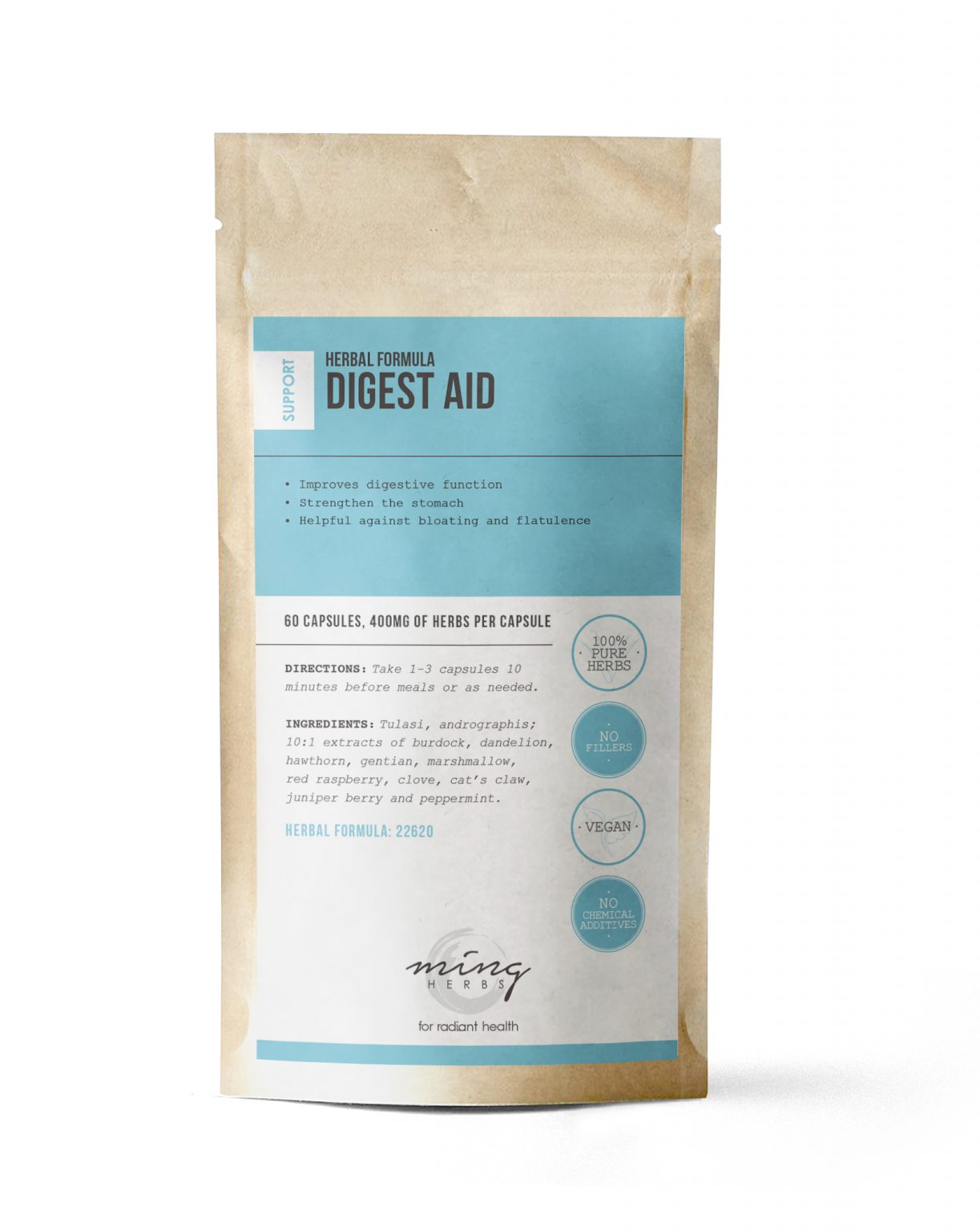 Digest Aid 60 veg caps ; Just One Mall 添一商场